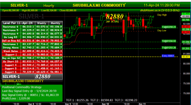 MCX All Commodity 1 Month Pack - Shubhlaxmi Commodity